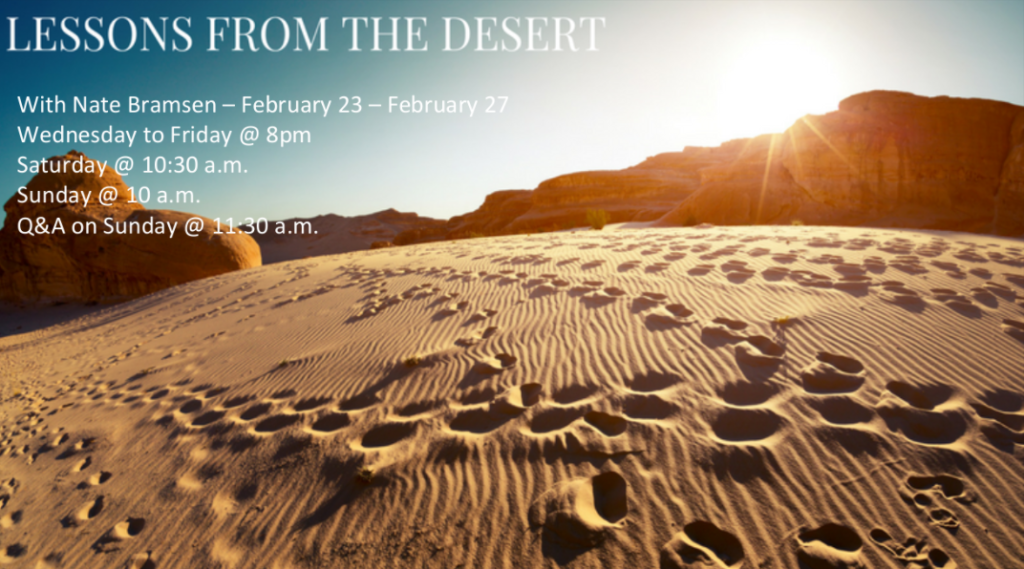 [2022-02-24] Lessons from the Desert – Winter Conference 2022 – Session ...